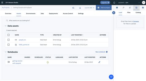 getting started with pyspark ibm developer
