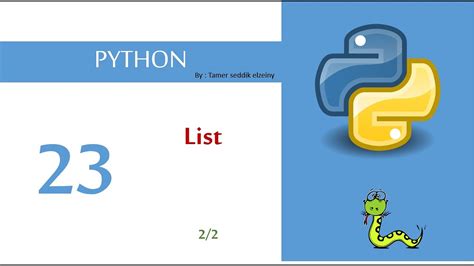 23 list part 2 2 introduction to programming python