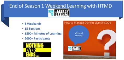 8 weekends of configmgr intune learning season 1 htmd videos htmd blog
