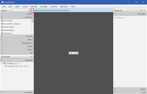 java开发桌面程序学习（一）——javafx jfoenix初始以及搭建