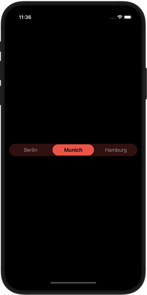custom segmented control in swiftui ishtiz