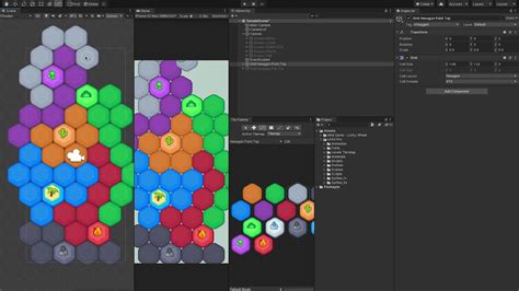 how to use unity 3d to make hexagon tilemap youtube