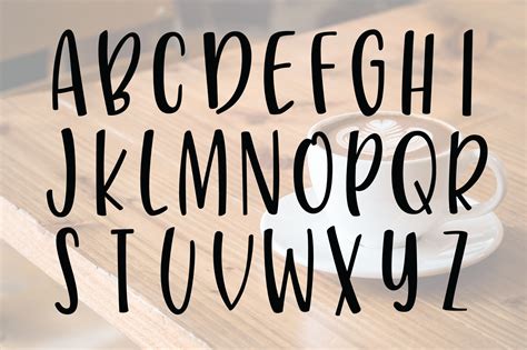 handwritten san serif letters cut file svg dxf otf ttf 410427