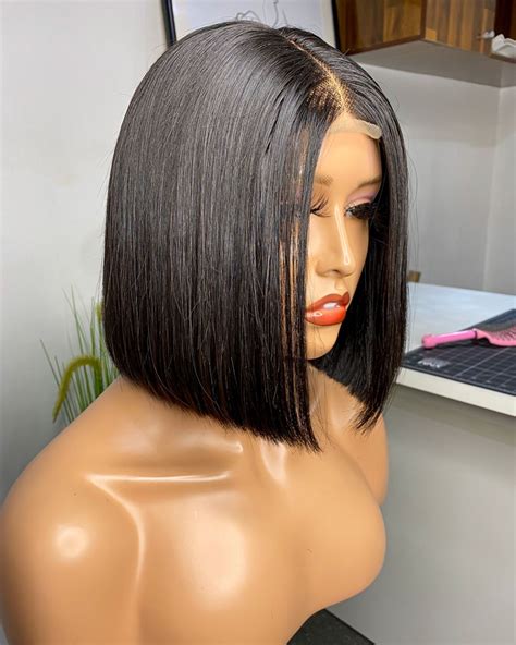 Bone Straight Bob Wig Straight Lace Front Wigs Straight Wig