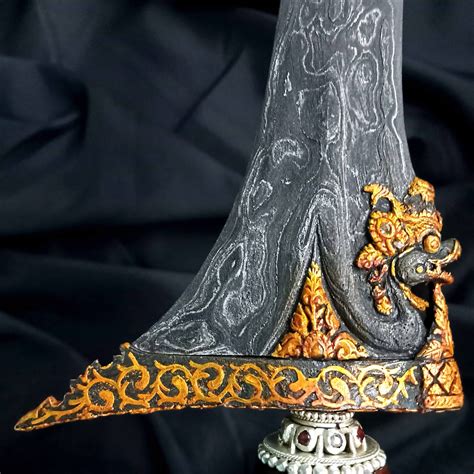 Keris Nogo Siluman Hb V Kinatah Emas Asli Pamor Bendo Segodo Istimewa