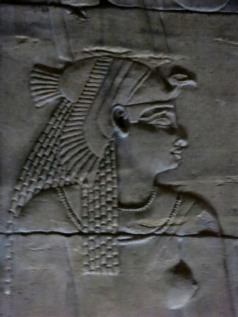 The Goddess Isis With Her Vulture Headdress Beautifully C… Flickr