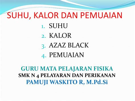 Suhu Dan Kalor Perbedaan Rumus Dan Contoh Soal Pijar