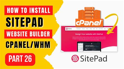 How To Install Sitepad Website Builder In Cpanel Server Make Money