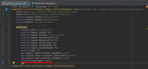 set edittext to input numbers only java with umer