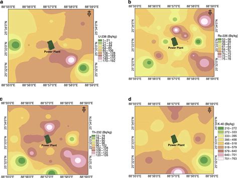 Inverse Distance Weighting Idw Map For The Spatial Distribution Of