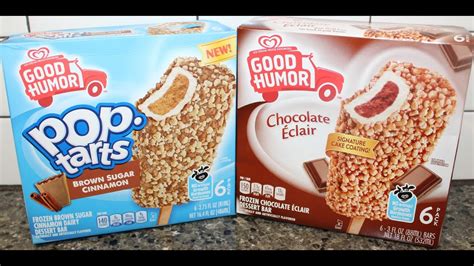 Good Humor Dessert Bar Pop Tarts Brown Sugar Cinnamon And Chocolate