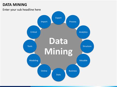 data mining powerpoint template sketchbubble