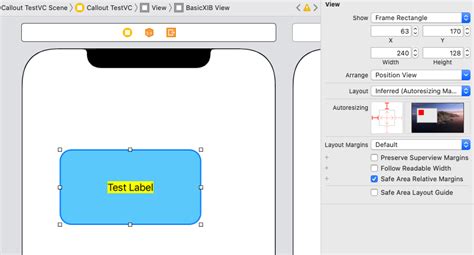 ios uiview how to update coordinates in xib by program stack overflow