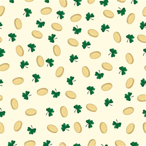 Premium Vector Vector Seamless Pattern For St Patricks Day With