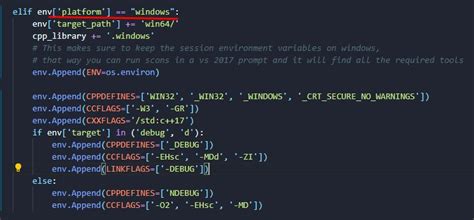godot engine c gdnative scons with scontruct does not compile when we