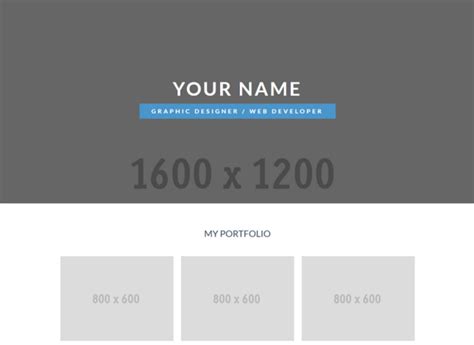 single page portfolio template templates dmxzone