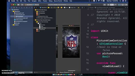 create a segue between view controller xcode 10 swift 4 youtube