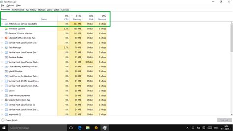 antimalware service executable high disk antimalware service