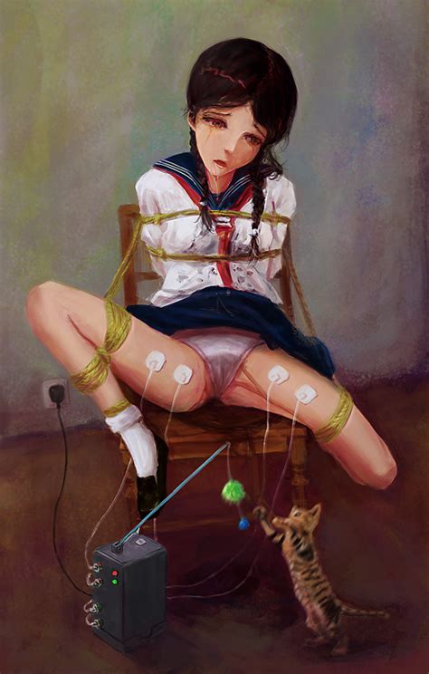 Rule 34 Arms Behind Back Black Hair Bondage Bondage Bondage Crotch