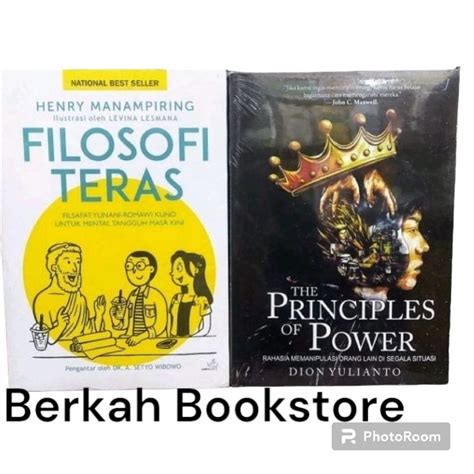 Jual Paket 2 Buku Filosofi Teras The Principles Of Power Shopee