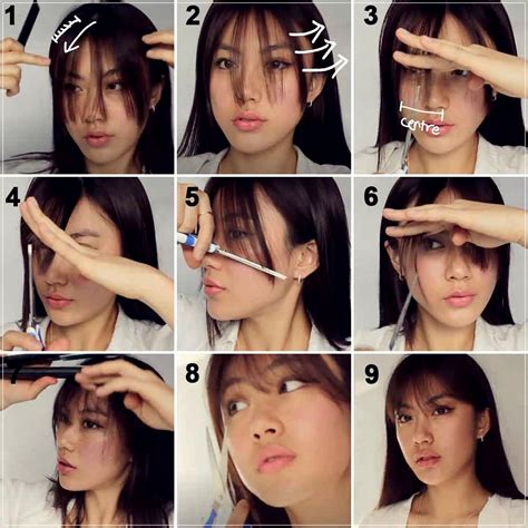 How To Cut The Bangs Yourself 8 Easy Ways