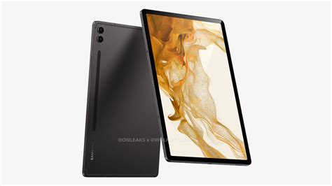 Samsung Galaxy Tab S9 Fe Plus Voici Les Premières Images De La La