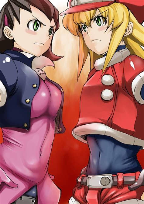 Roll Caskett And Tron Bonne Mega Man And 1 More Drawn By Cholesenel