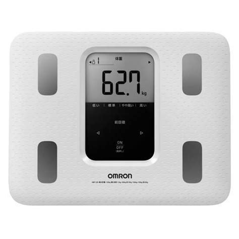 【楽天市場】オムロンヘルスケア オムロン 体重体組成計 カラダスキャン ホワイト Hbf 220 W 1台 価格比較 商品価格ナビ