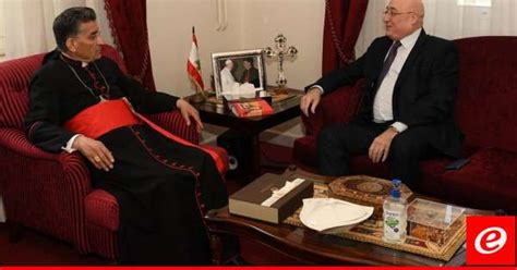 البطريرك الراعي بحث مع زواره اخر التطورات في البلاد