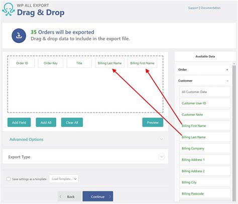 how to export woocommerce orders to csv excel or xml wp all import