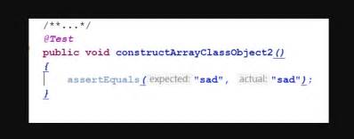 java how to remove auto code completion using junit in