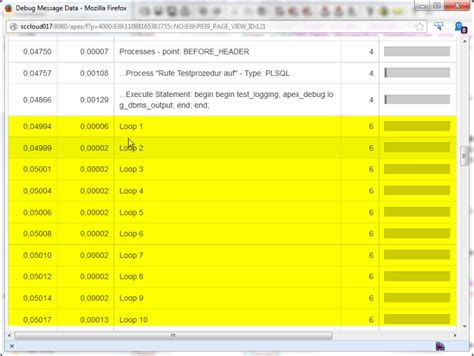 debugging und instrumentierung für apex anwendungen apex debug