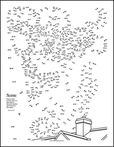 Free Connect The Dots Printables For Adults