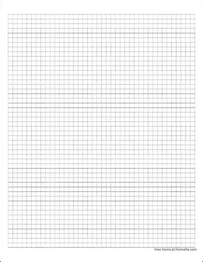 Free Graph Paper 5 Millimeter Dashed Black From Formville