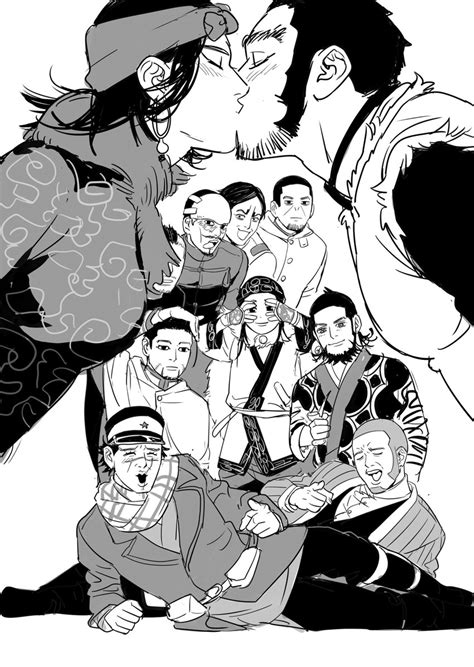 Sugimoto Saichi Ogata Hyakunosuke Asirpa Tanigaki Genjirou