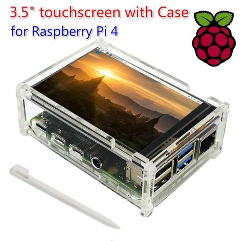 raspberry pi 4 display 3 5 inch tft touch screen 480 320 lcd acrylic
