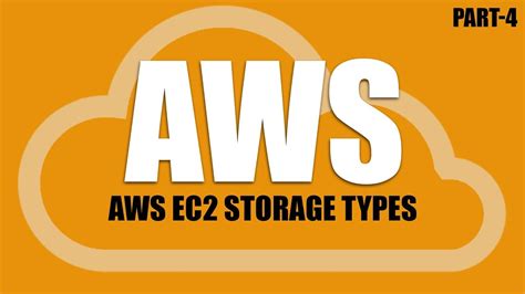 learn aws ec2 storage types part 4 eduonix youtube