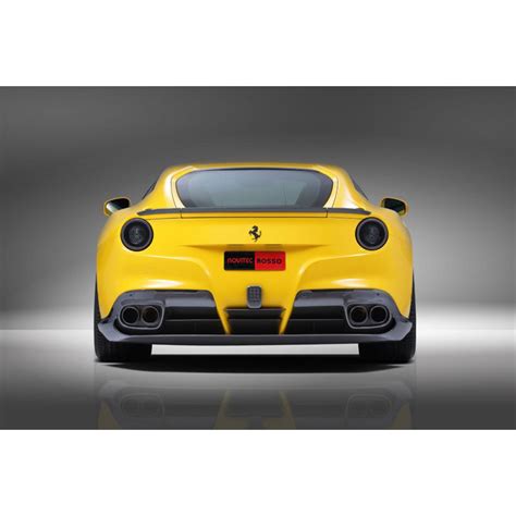 Ferrari F12 Novitec Carbon Fibre Rear Lip Spoiler