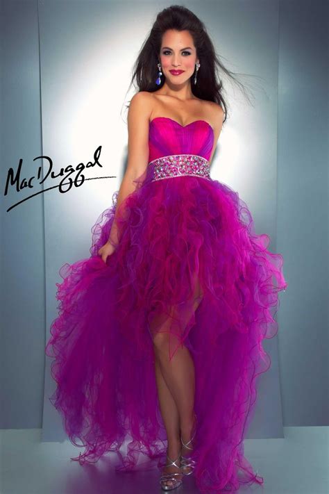 50034a Mac Duggal Purple Prom Dress Neon Prom Dresses Prom Dresses