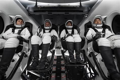 Spacex Crew 5 Mission Docks With Iss