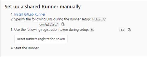 android gitlab ci how to create the shared runner in gitlab which