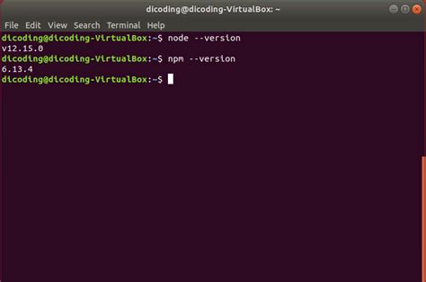 belajar node js dasar dan npm pertama