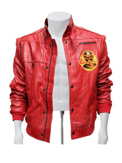 Cobra Kai Jacket Johnny Lawrence Red Jacket