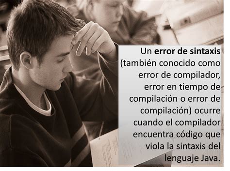 Error De Sintaxis ~ Profesorjava