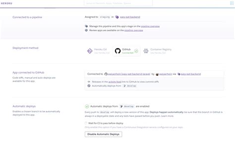 laravel how to configure set up commands on deployment on heroku