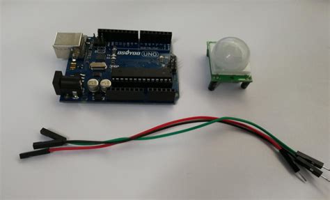 arduino lesson pir motion sensor