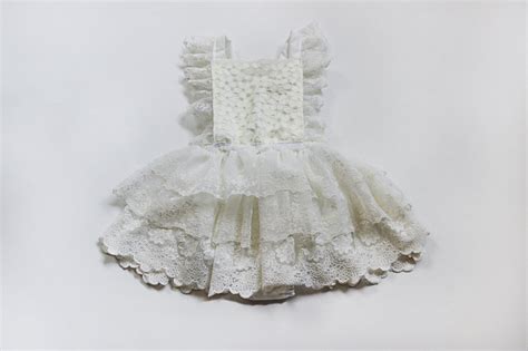 Bohemian White Flower Girl Dress Rustic Tulle Wedding Dress Etsy
