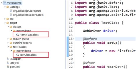 run test automation scripts in command prompt with maven