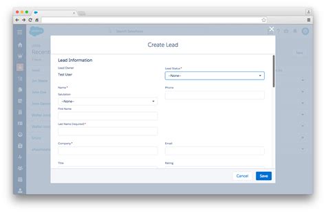 designing more efficient forms examples from salesforce s lightning