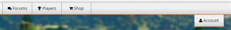 html positioning on navbar stack overflow